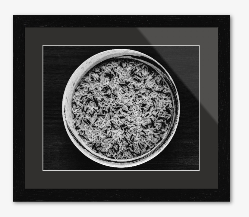 Black, White And Grainy Art Print by PB Photography - Small Market