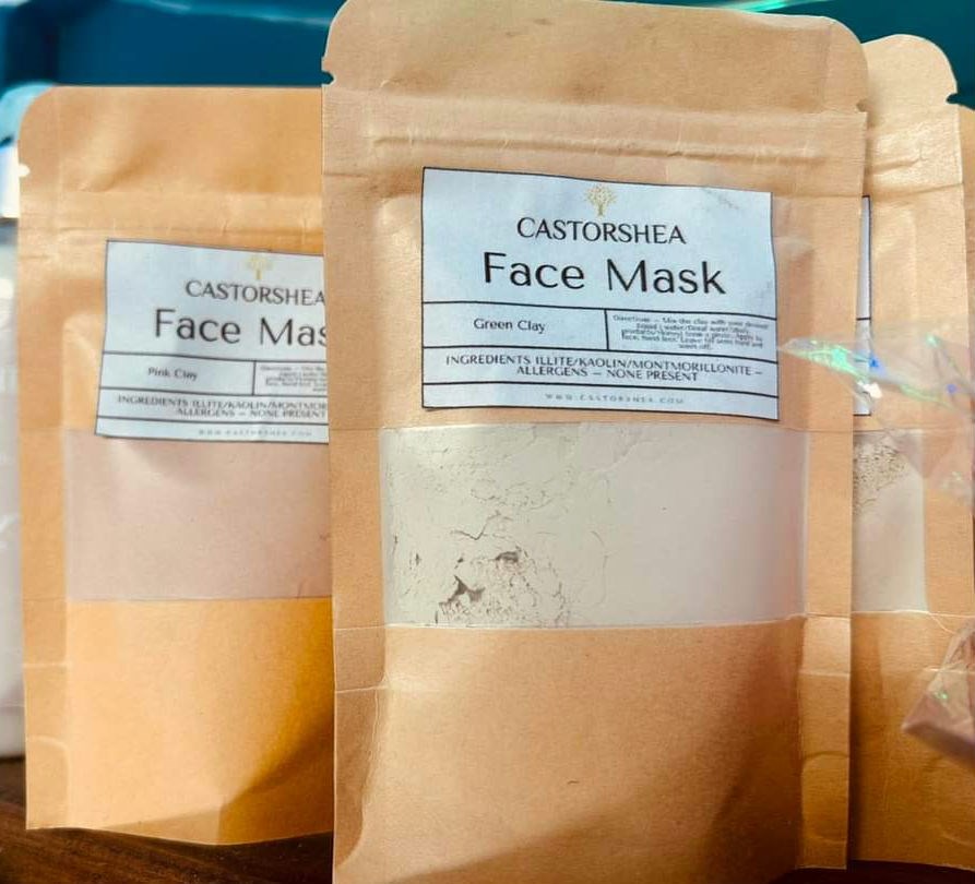 Castorshea Clay Face Masks 100g by Castorshea - Small Market