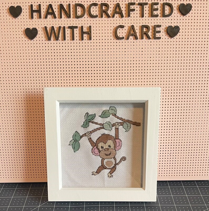Cross Stitch In Frames by Handcrafted with care - Small Market