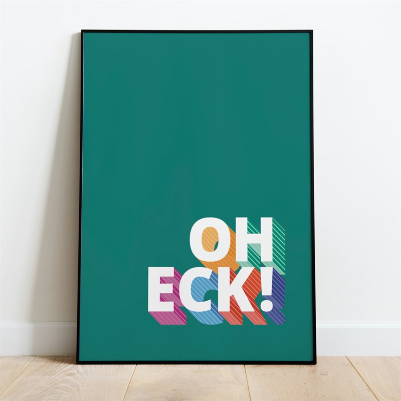 Oh Eck Print by Paper Soul Design - Small Market