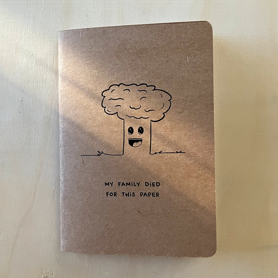 Orphan Tree Mini Notebook by Supermeeps - Small Market