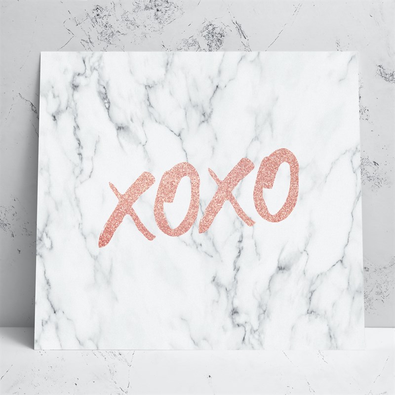 Xoxo Greeting Card by Paper Soul Design - Small Market